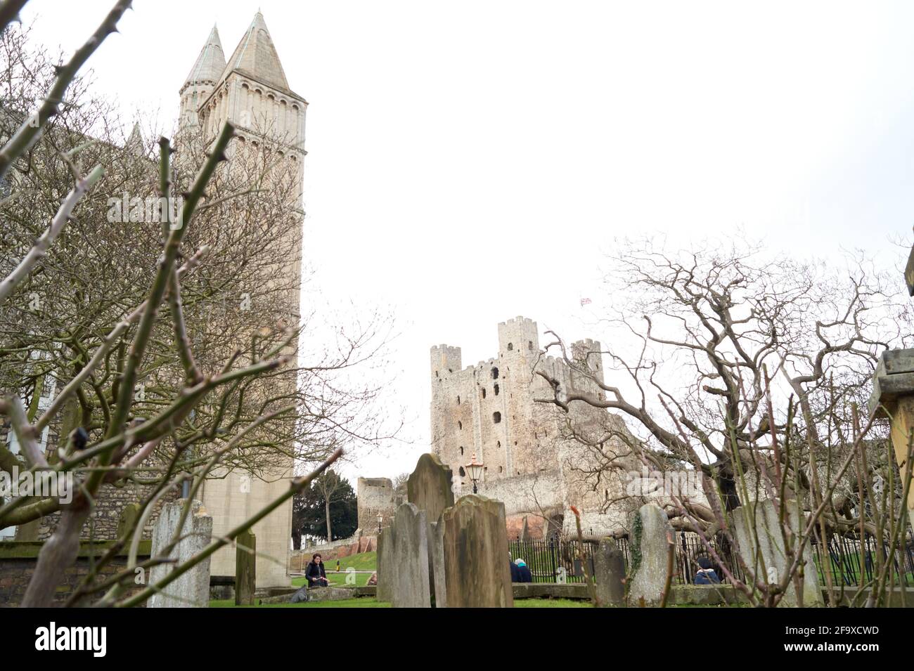 Rochester Castle in Kent, UK Stock Photo - Alamy