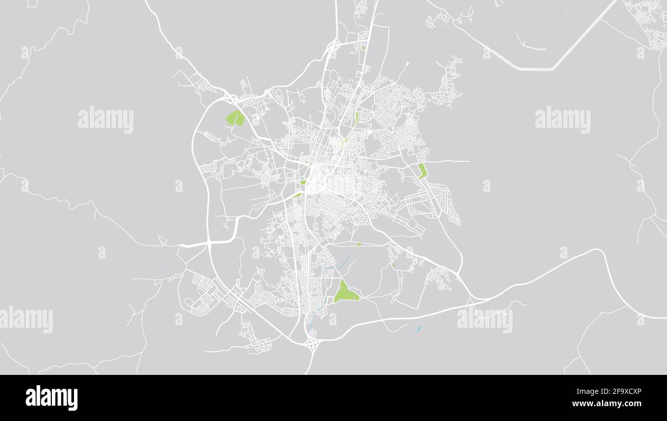 Urban vector city map of Ta'if, Saudi Arabia, Middle East Stock Vector ...