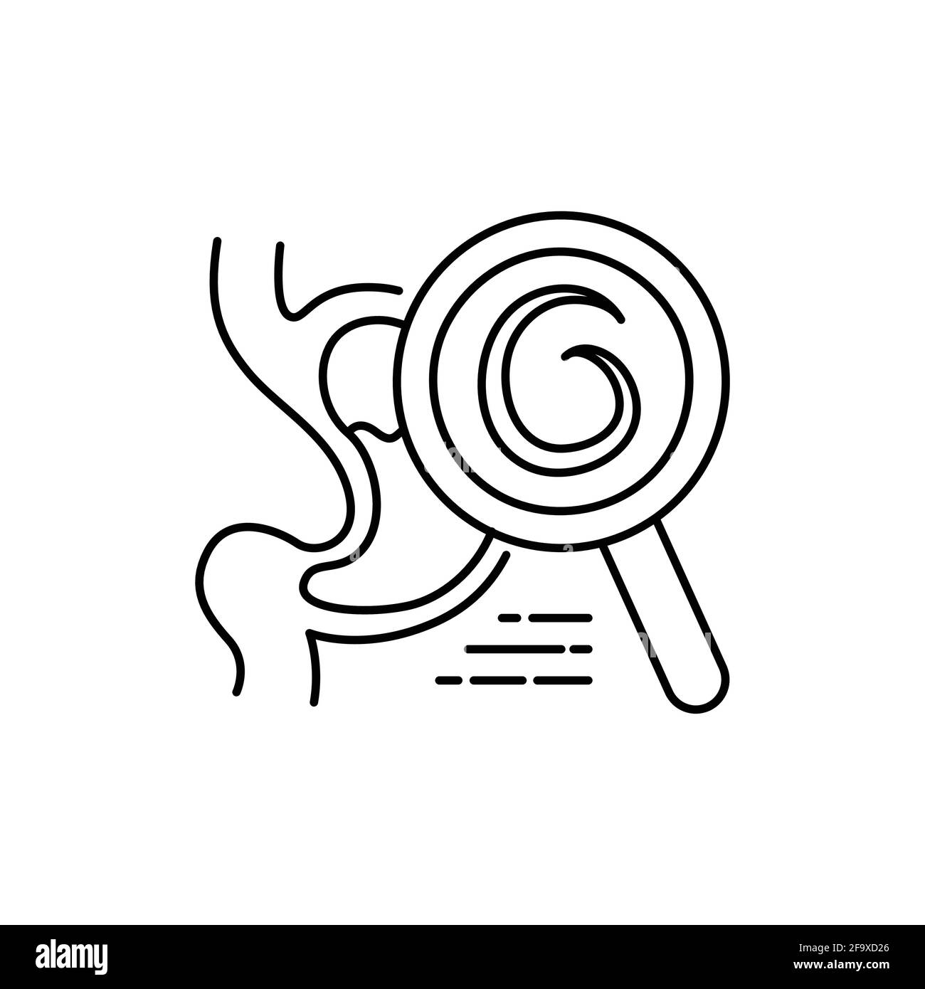 Parasitology color line icon. Pictogram for web page, mobile app, promo ...