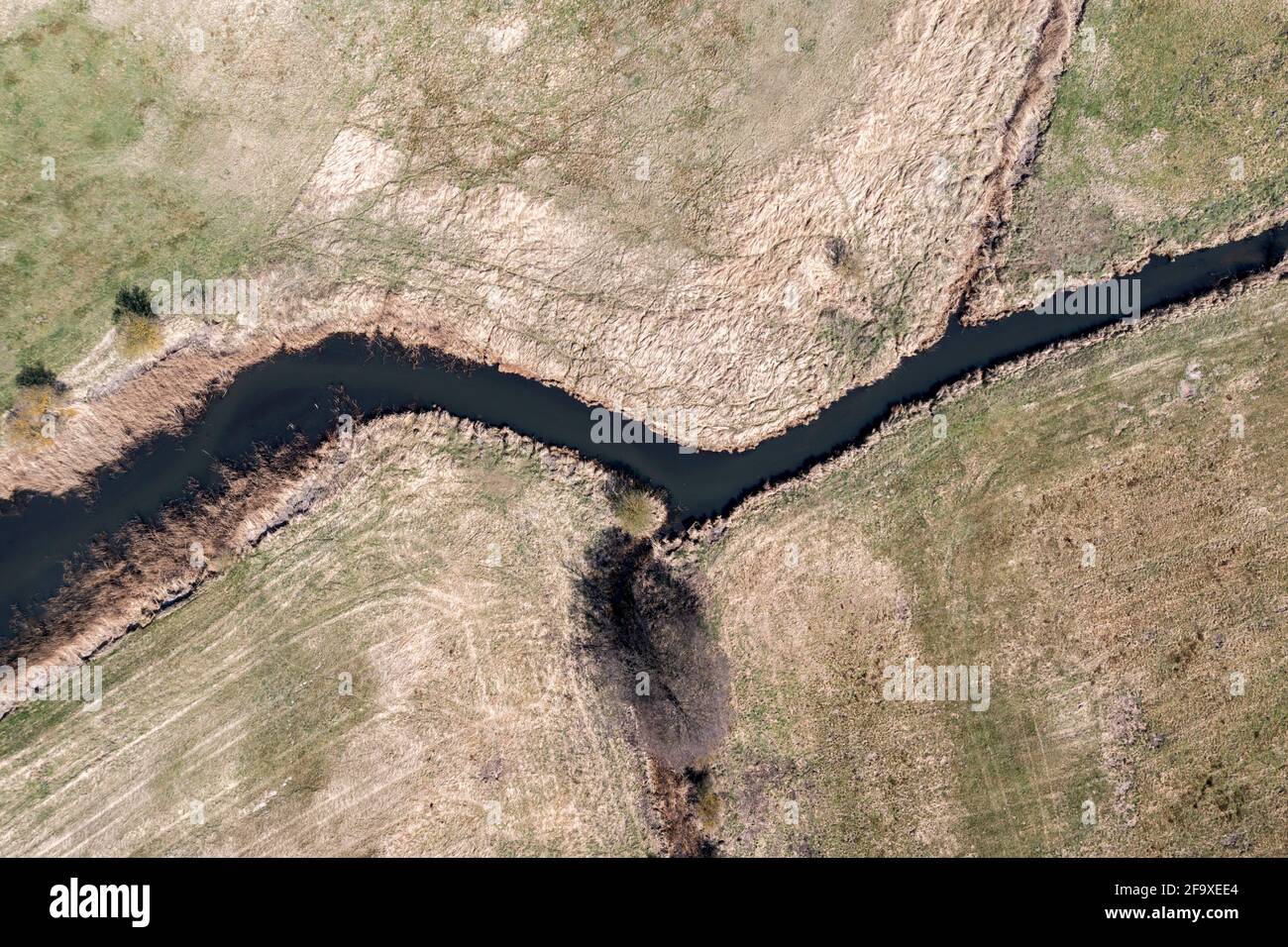 Small river sand ditch hi-res stock photography and images - Alamy