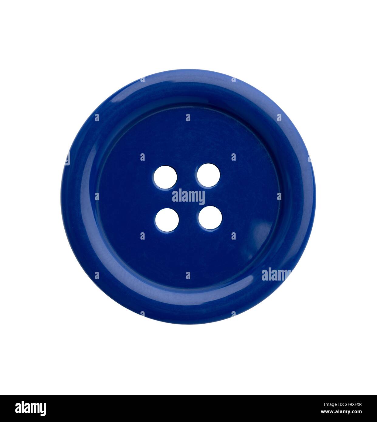 Large plastic clothes button isolated on white background Stock Photo ...