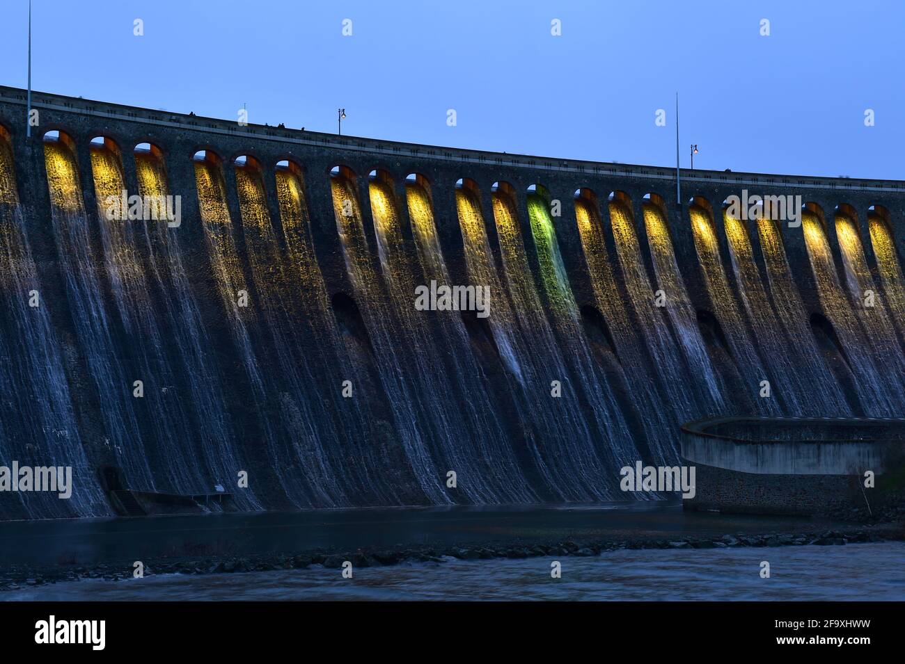 Eder Lake Dam Stock Photo - Alamy