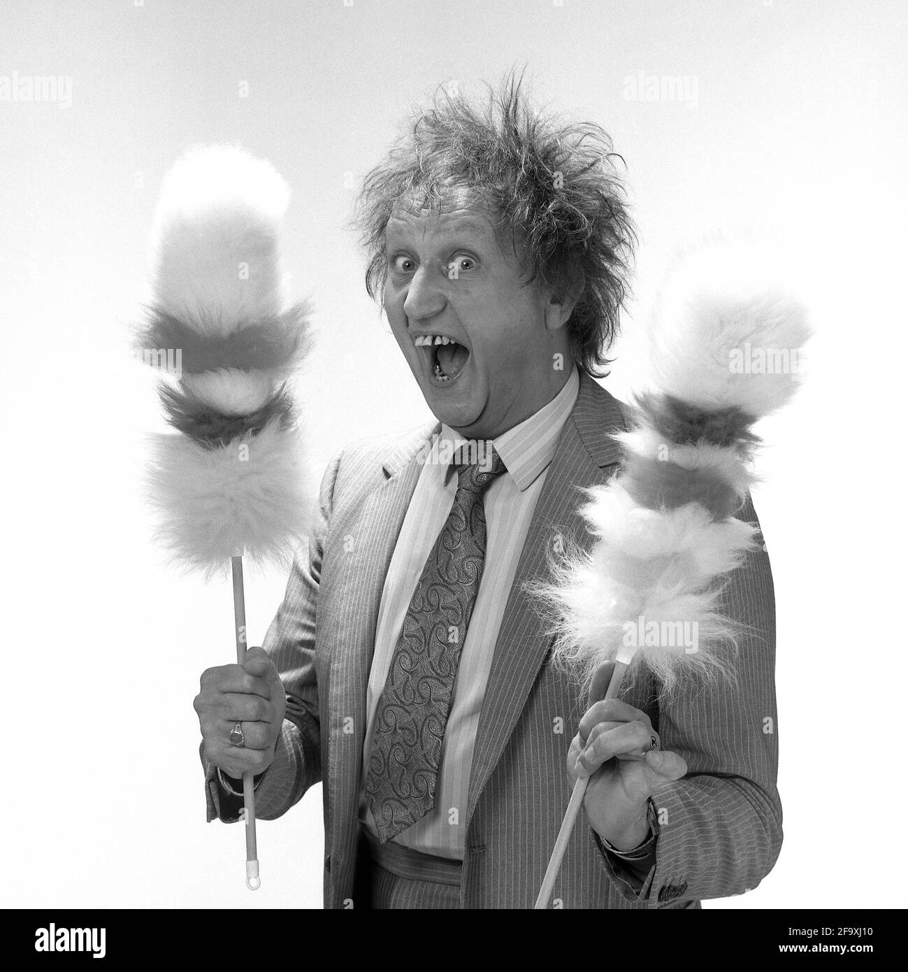 Ken dodd and his tickling stick Black and White Stock Photos & Images ...
