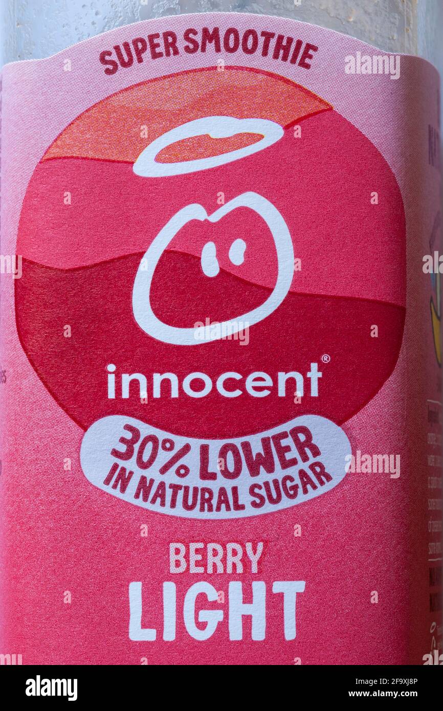Innocent Smoothie Drink High Resolution Stock Photography and Images ...