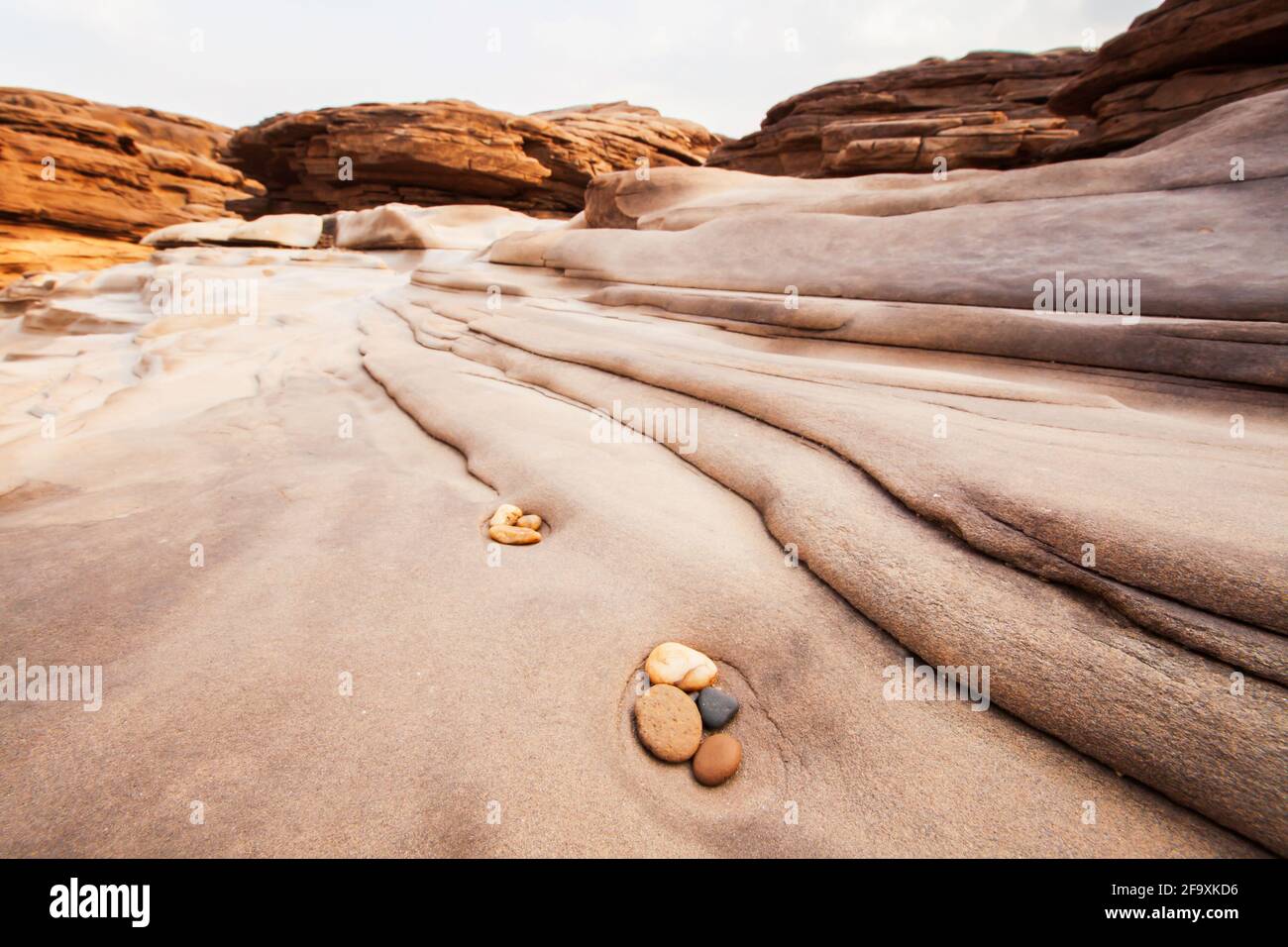 Sedimentary rock layers asia hi-res stock photography and images - Alamy