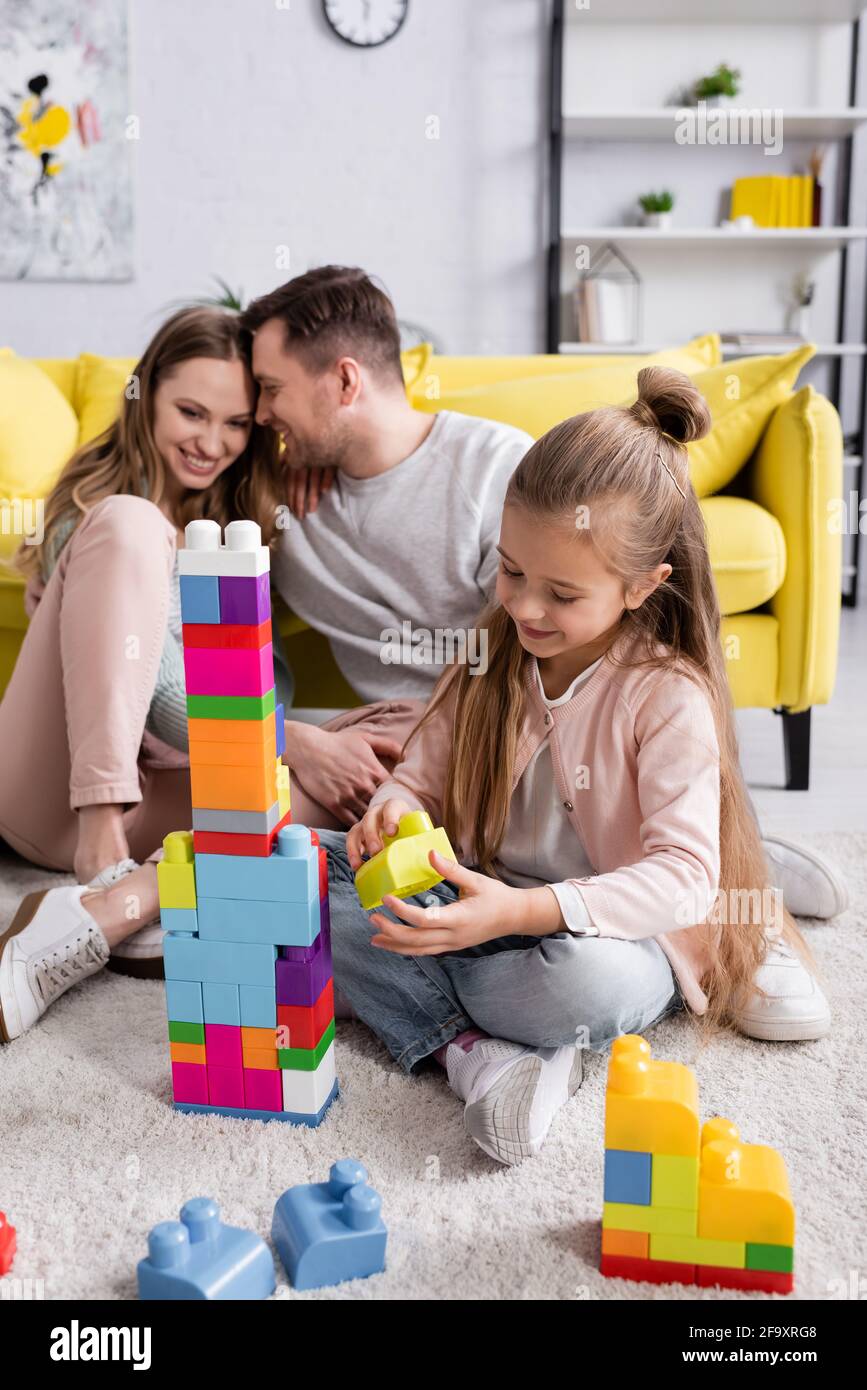 Child mom play together block hi-res stock photography and images - Alamy