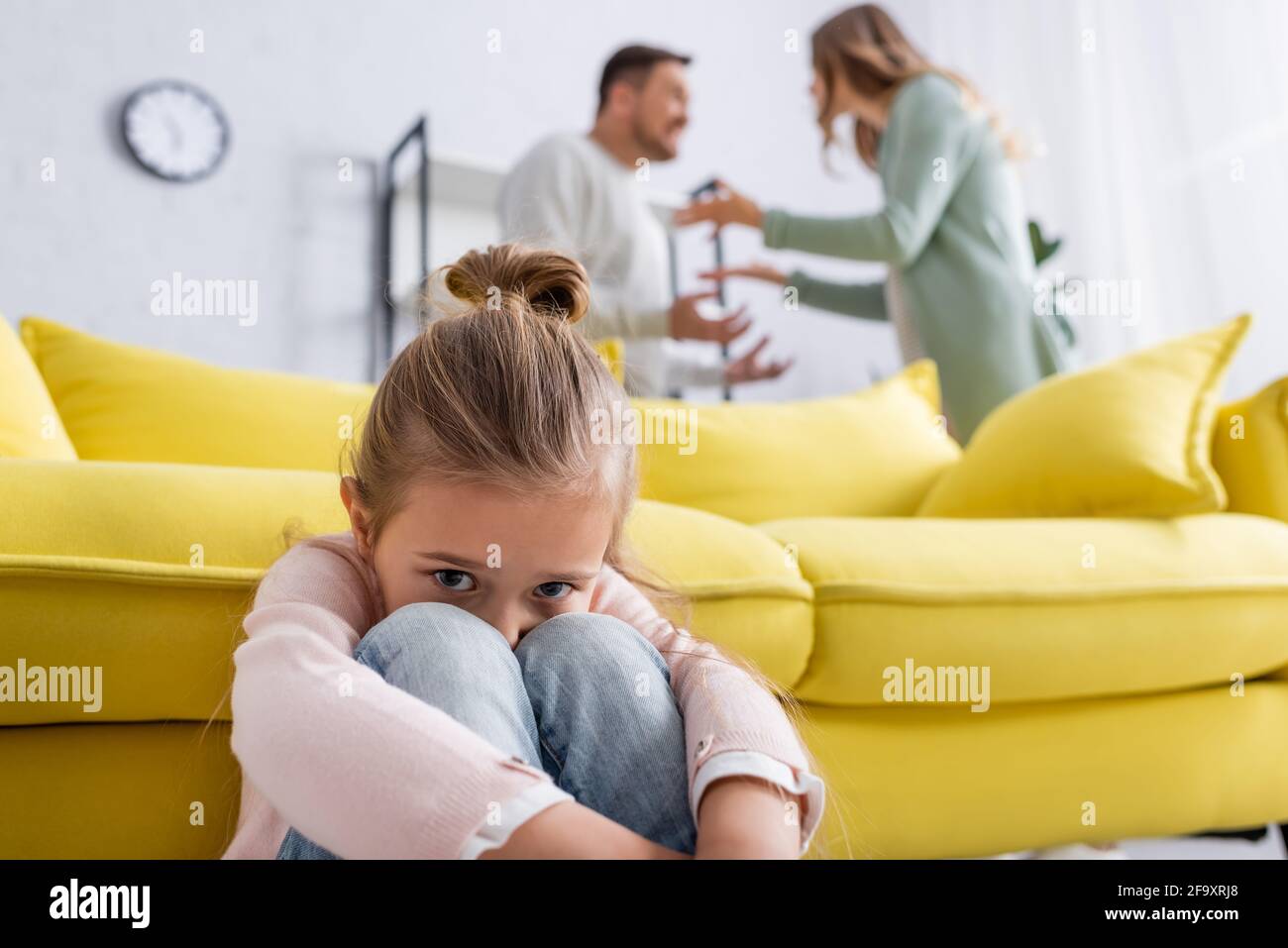Adult living with parents conflict hi-res stock photography and images ...