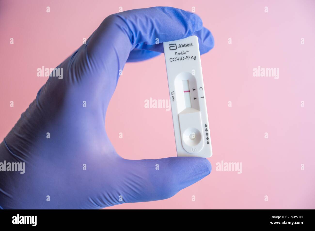Rapid antigen detection test hi-res stock photography and images - Alamy