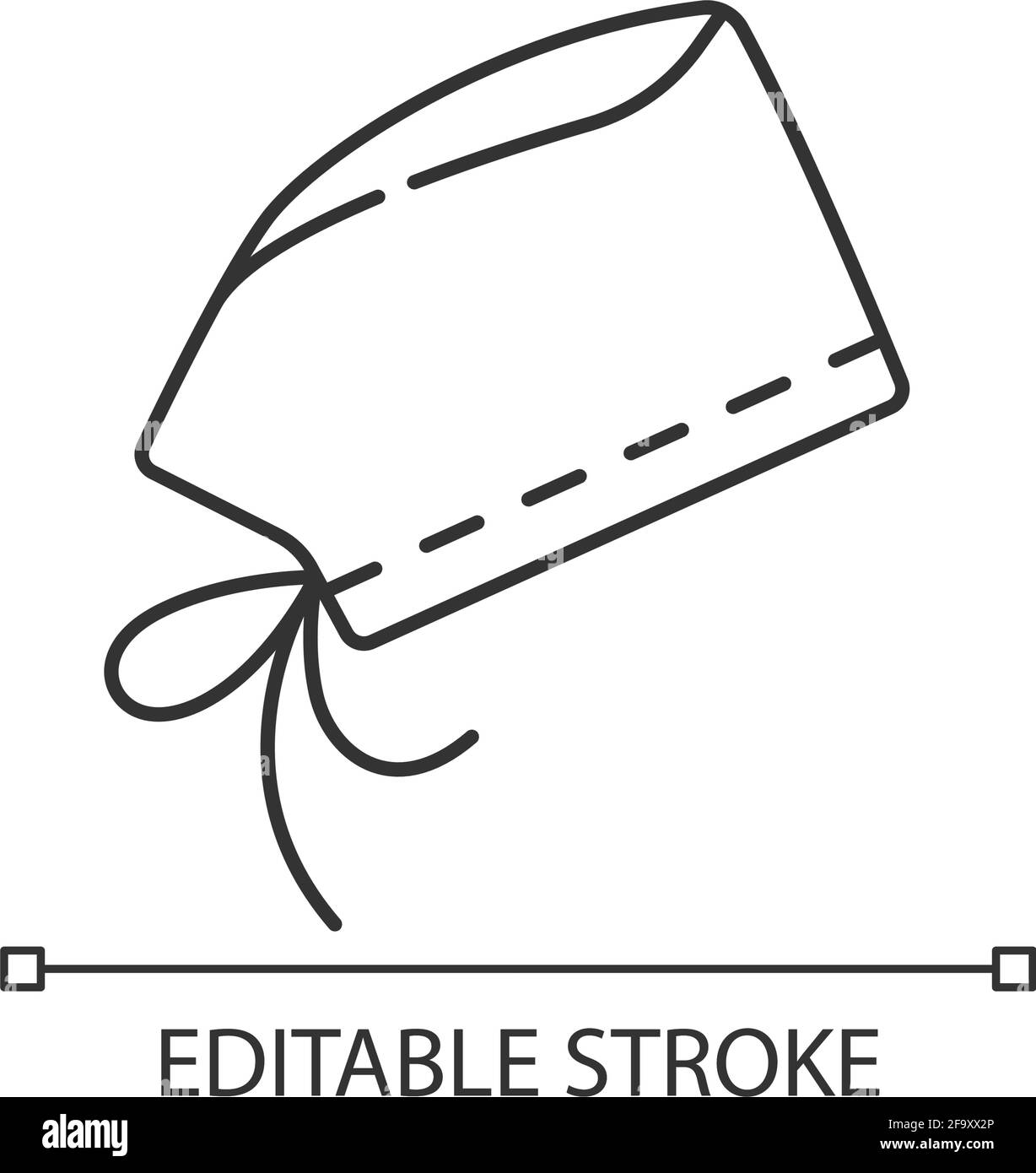 Surgical cap linear icon Stock Vector Image & Art - Alamy