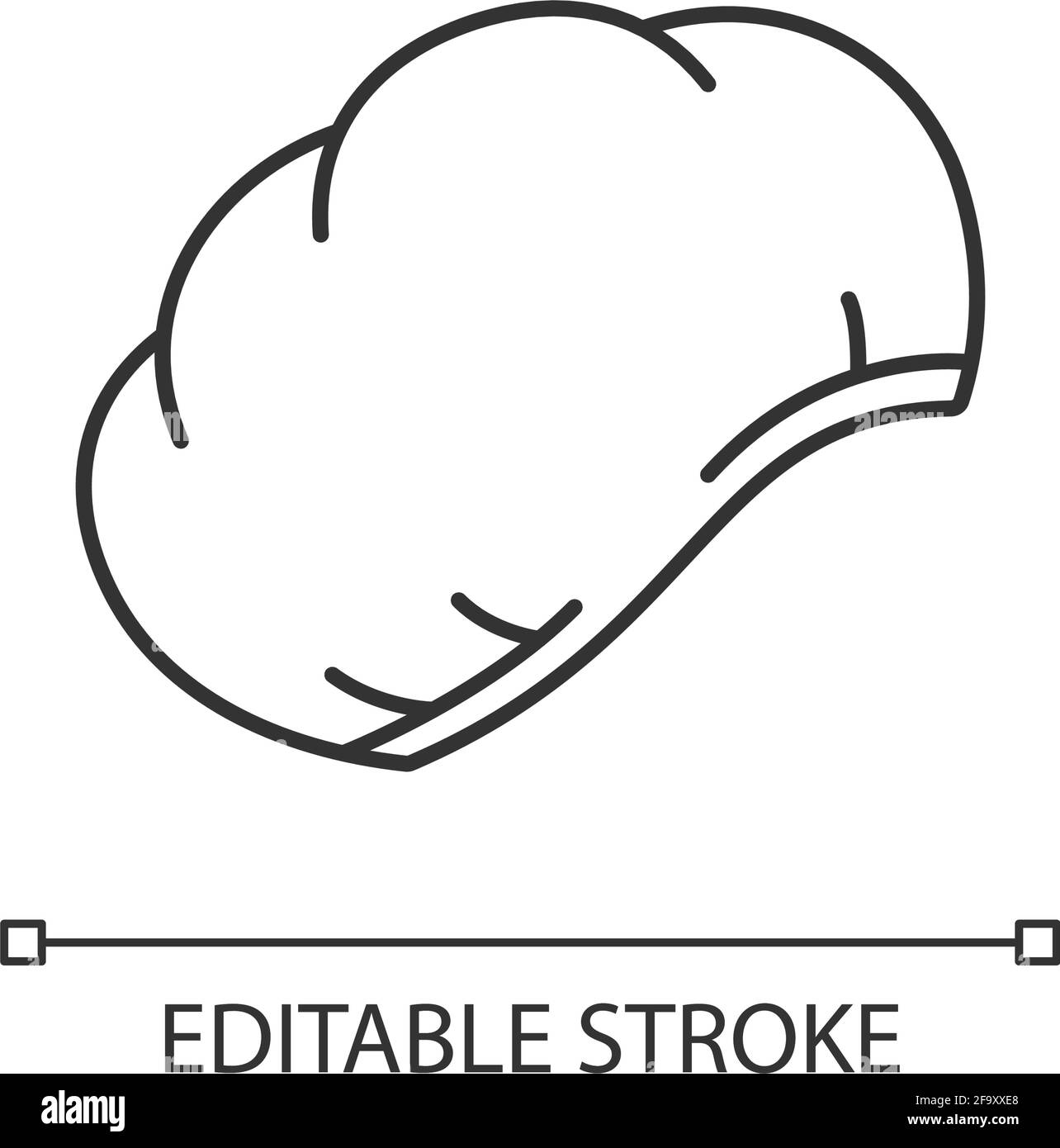 Disposable surgical cap linear icon Stock Vector Image & Art - Alamy