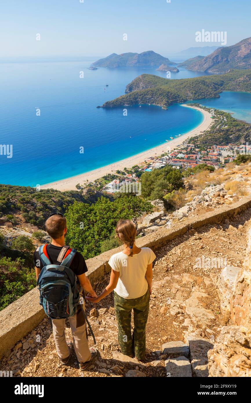 Beautiful nature landscapes in Turkey mountains. Lycian way is famous ...
