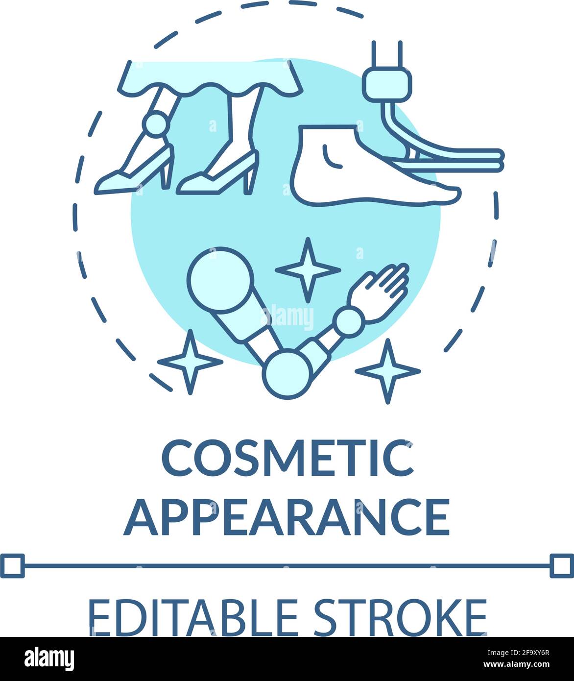 Cosmetic appearance concept icon Stock Vector Image & Art - Alamy