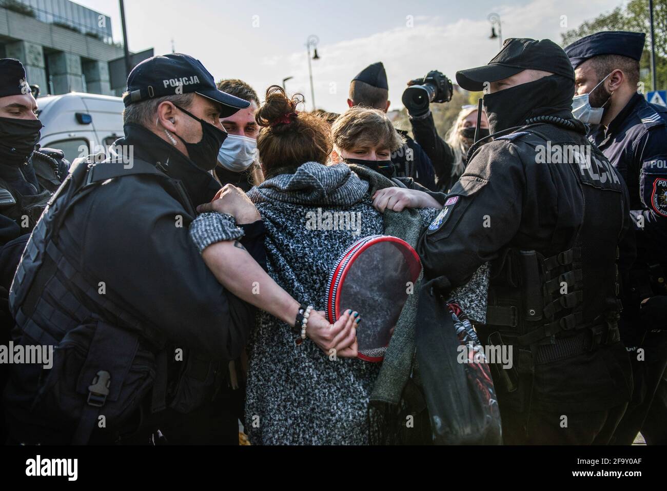 Politics police officer police woman protesting hi-res stock ...
