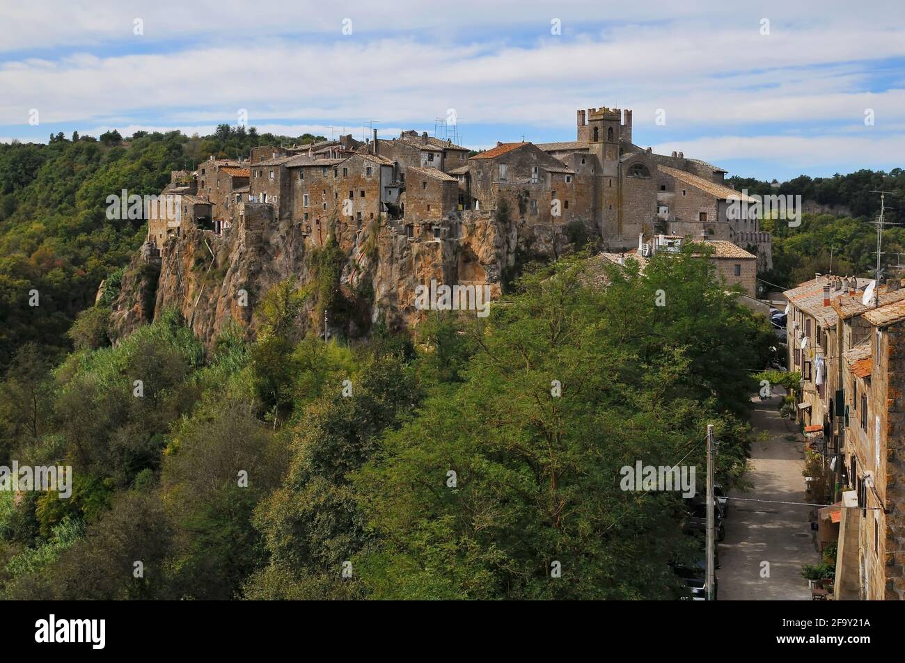 Calcata village hi-res stock photography and images - Alamy