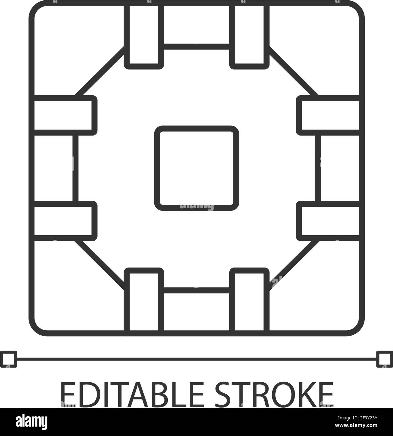 Computer circuit board linear hi-res stock photography and images - Alamy