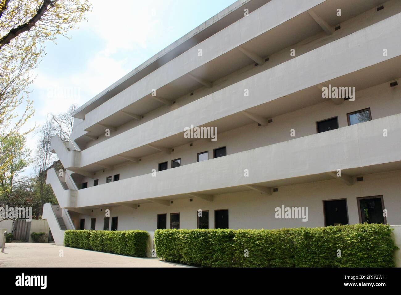 the isokon lawn road flats in belsize park north london inland uk Stock ...