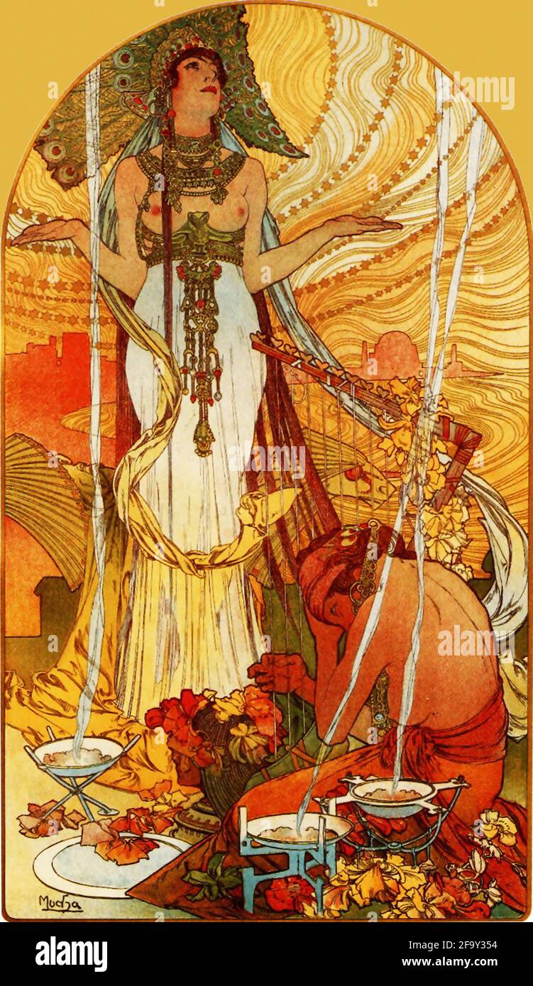 Alphonse Mucha Paintings
