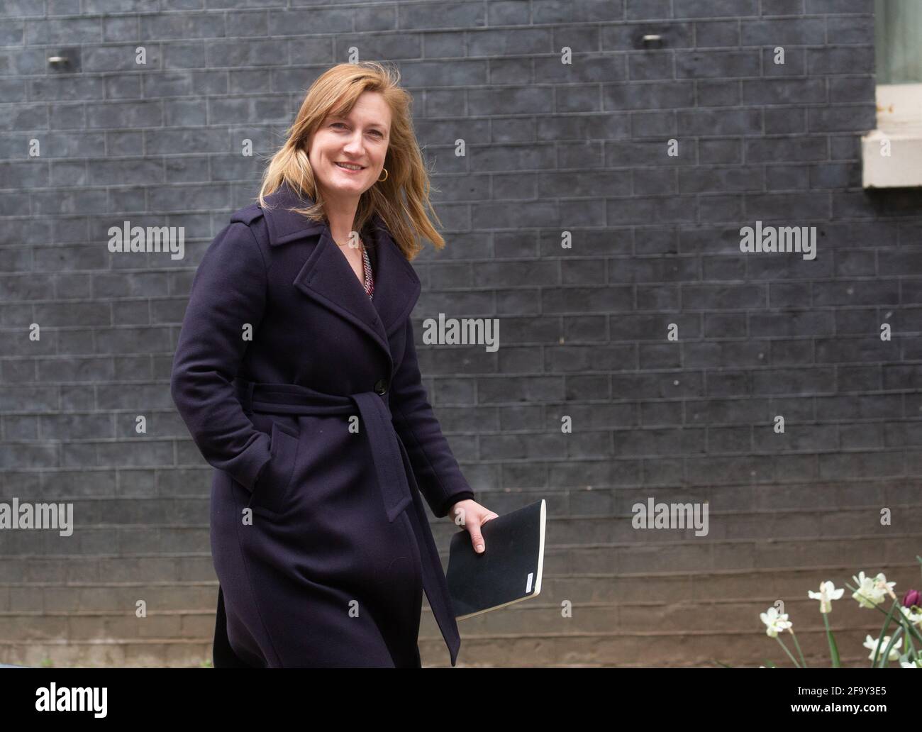 London, UK. 21st Apr, 2021. Allegra Stratton, Boris Johnson's Press ...