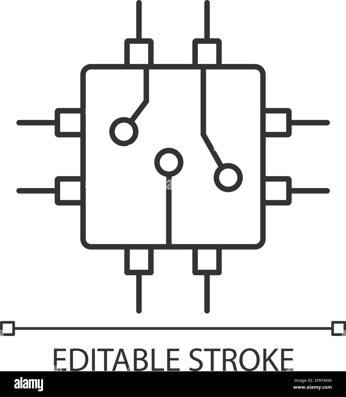Linear integrated hi-res stock photography and images - Alamy