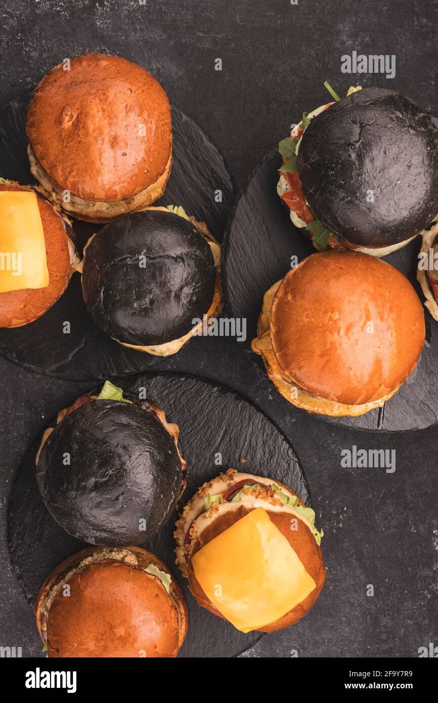 Dark top view hi-res stock photography and images - Alamy