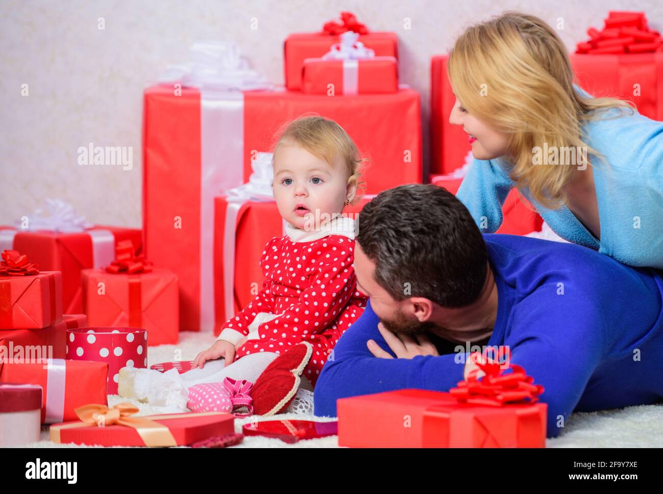 Made to love each other. Traditional family values. Family celebrate ...