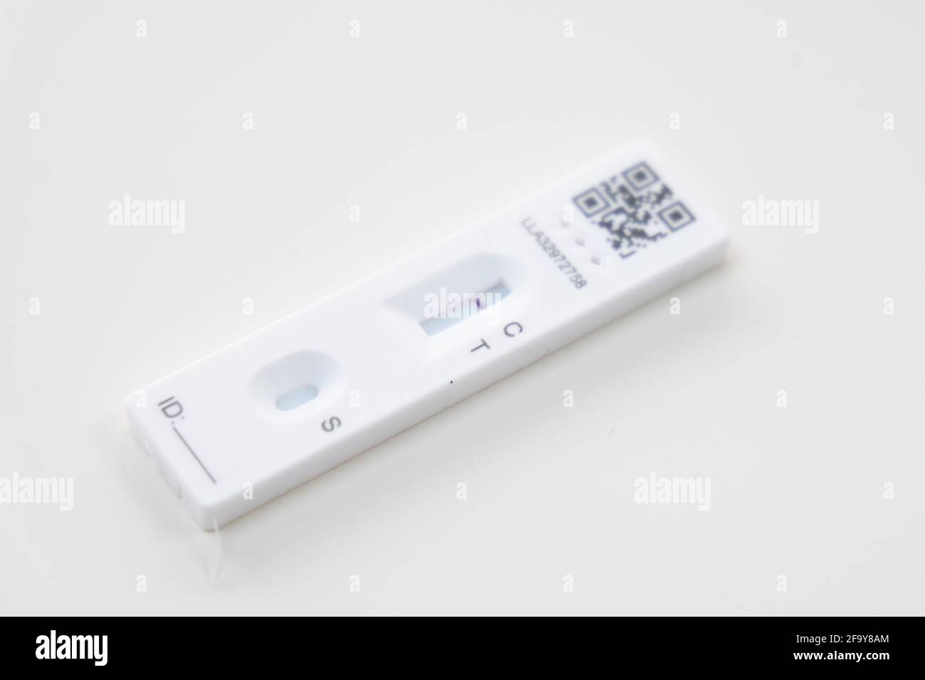 Infected lateral flow test kit hi-res stock photography and images - Alamy