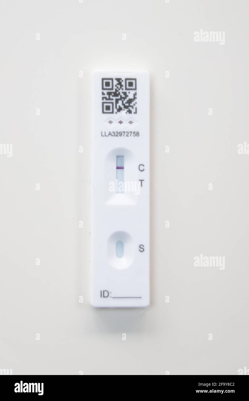 Uk nhs lateral flow test plastic waste hi-res stock photography and ...