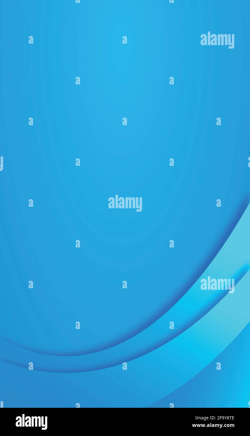 Abstract blue - cyan background with light lines - Vector illustration ...