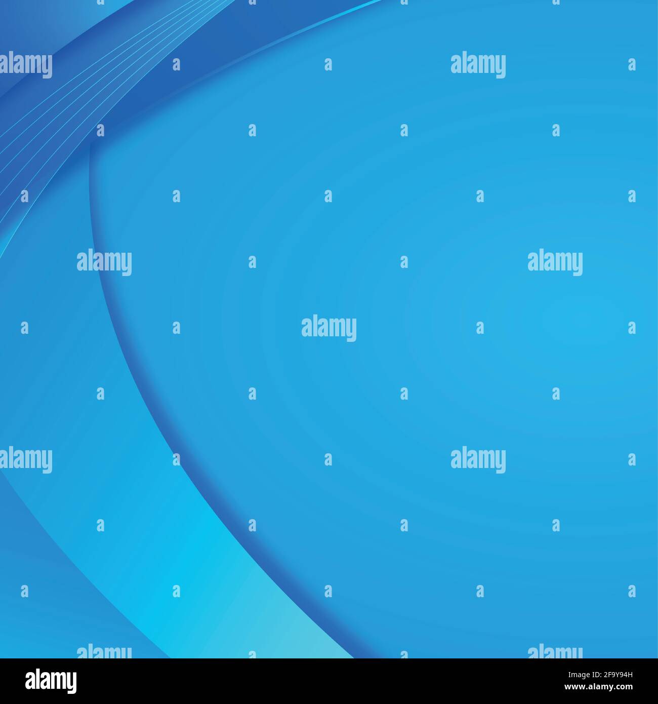 Abstract blue - cyan background with light lines - Vector illustration ...