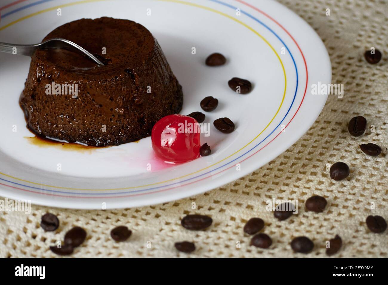 Black cherry flan hi-res stock photography and images - Alamy