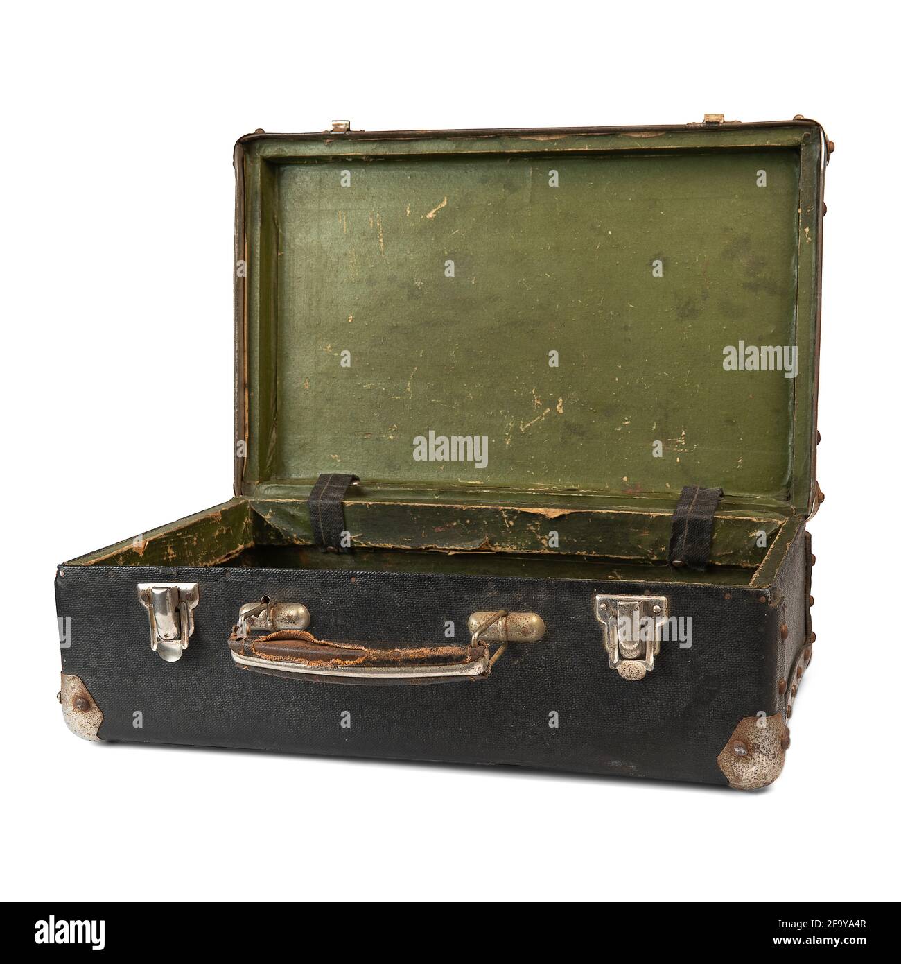 Open Vintage Suitcase