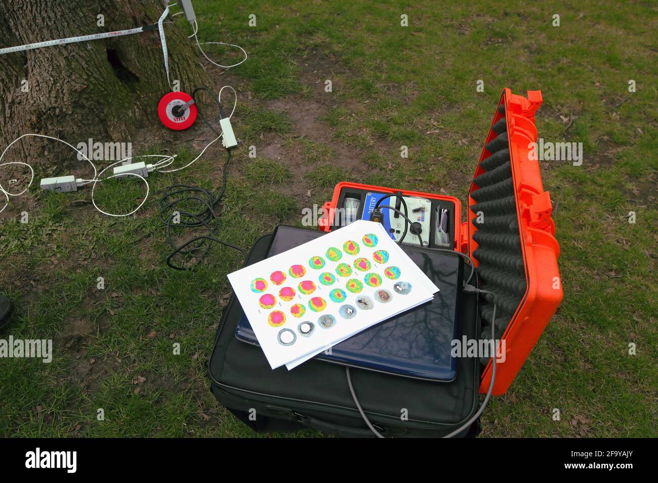 KYIV, UKRAINE - APRIL 21, 2021 - The Arbotom spatial pulse tomograph to ...