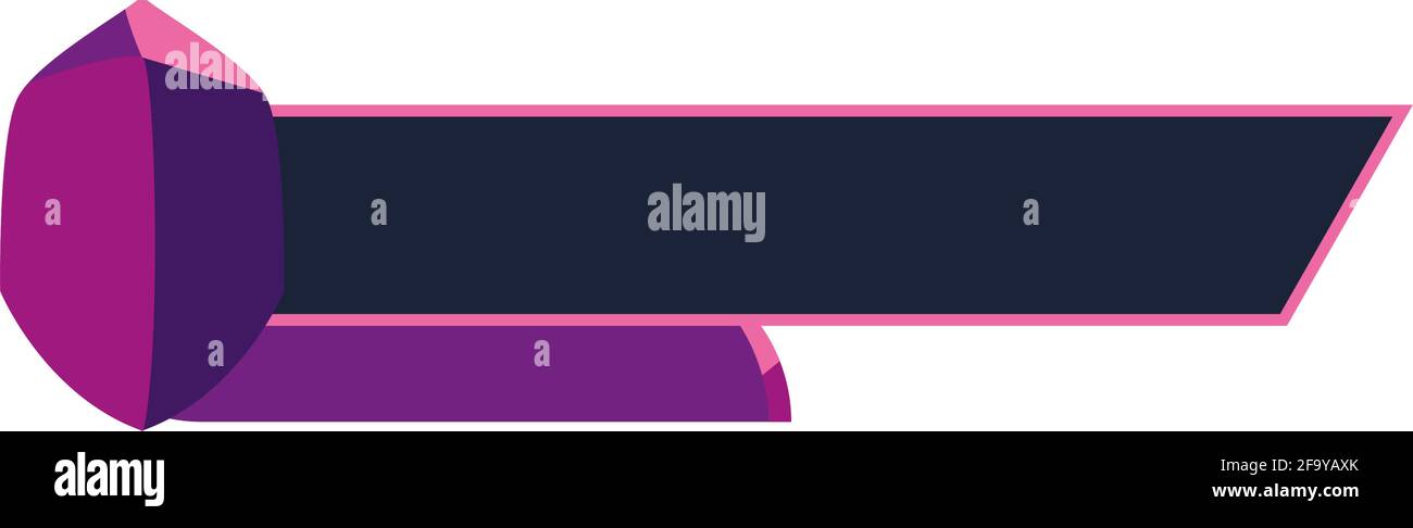 purple streaming template on white background Stock Vector Image & Art ...