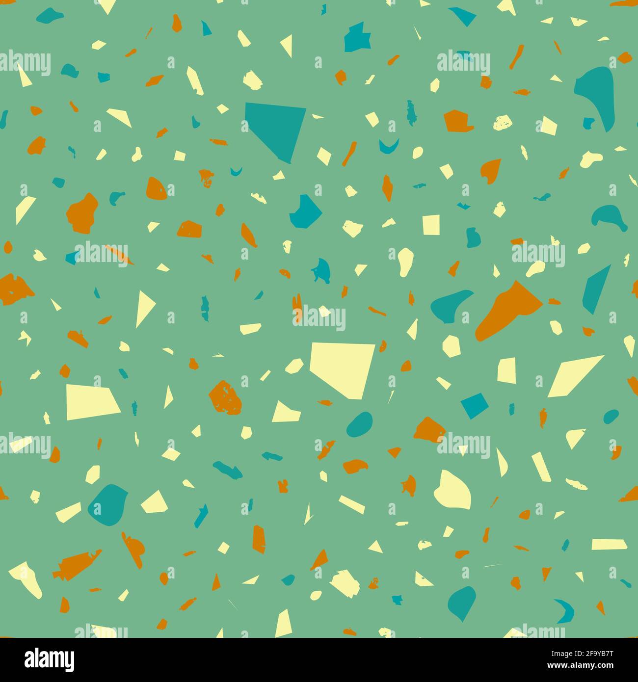 Terrazzo seamless pattern. Khaki classic flooring texture. Breathtaking ...