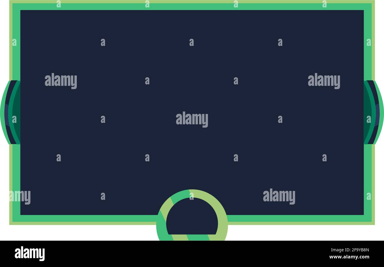 green streaming cover on white background Stock Vector Image & Art - Alamy