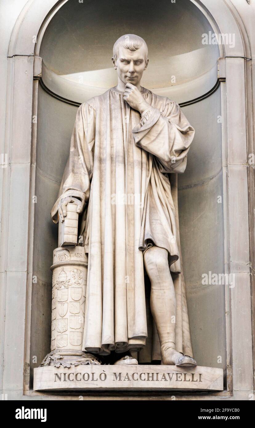 Machiavelli Statue High Resolution Stock Photography and Images - Alamy