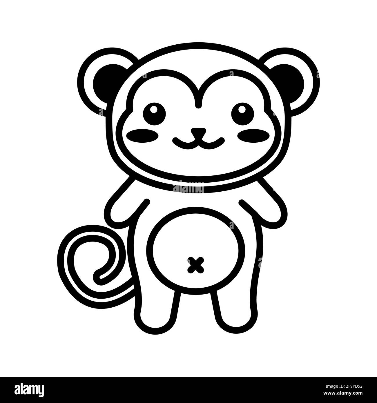 Cute Drawings Of Baby Monkeys