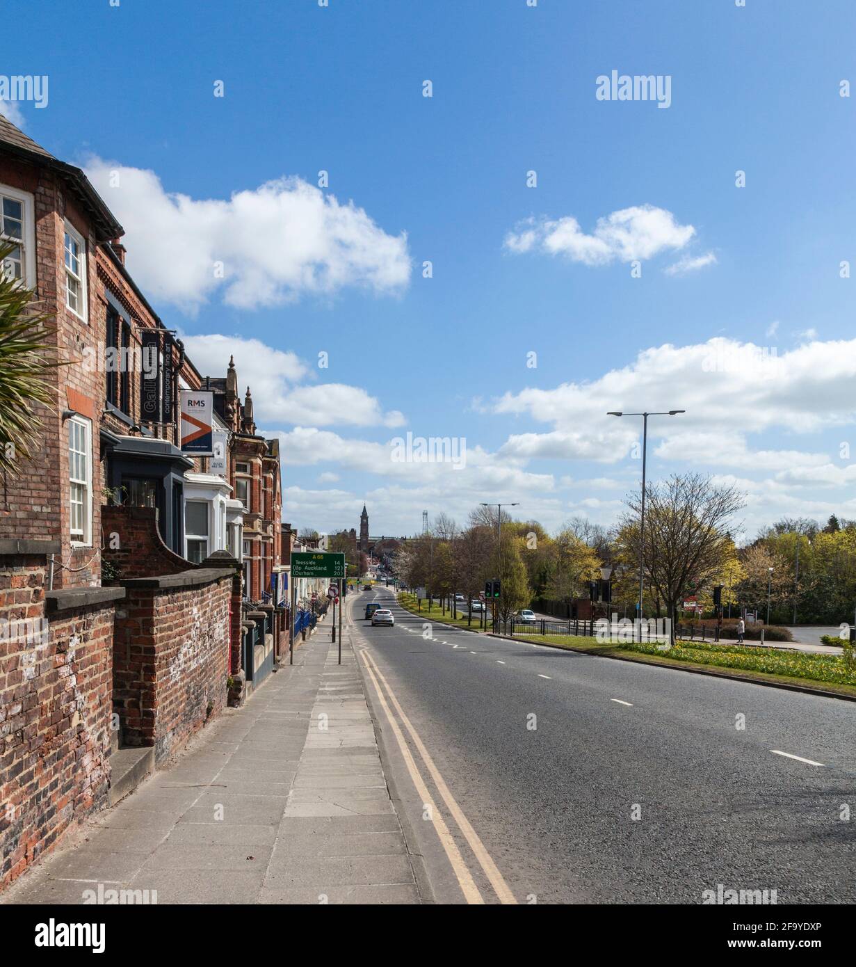Victoria Road in Darlington,England,UK Stock Photo - Alamy