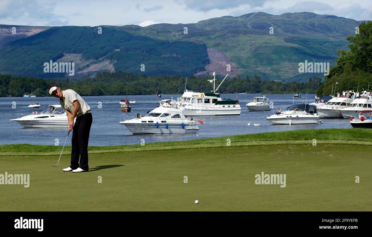 Scottish open fredrik jacobson hi-res stock photography and images - Alamy