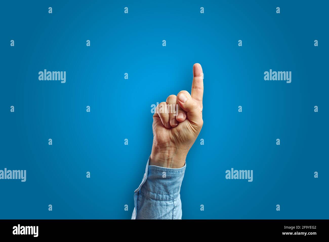 Right Hand Pointing Down High Resolution Stock Photography and Images ...