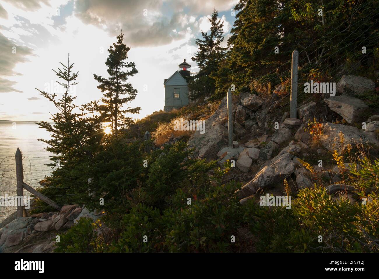 The Bass Harbor Head Light / Lighthouse in Acadia National Park, Maine ...