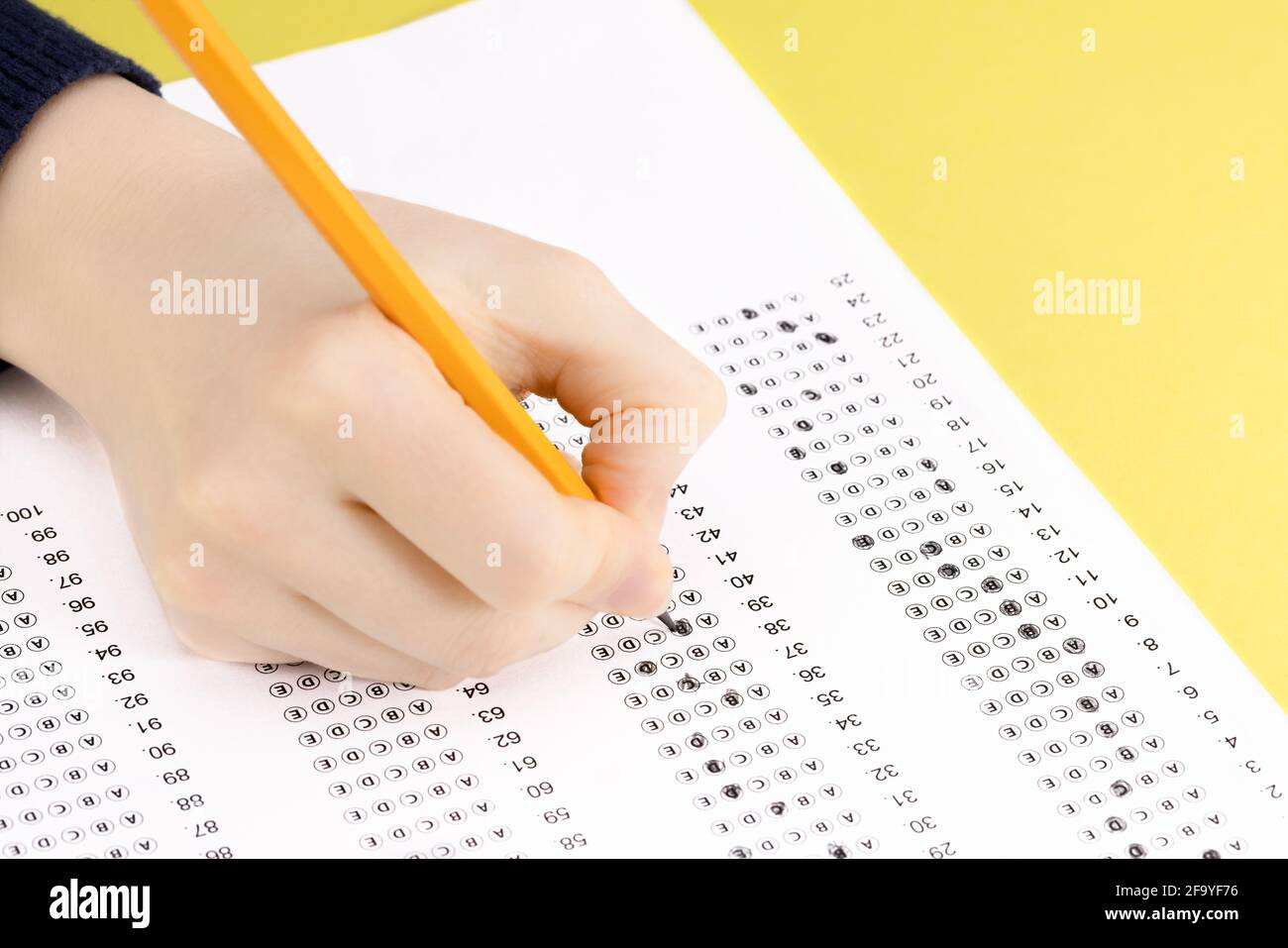 Test exam vector icon hi-res stock photography and images - Alamy