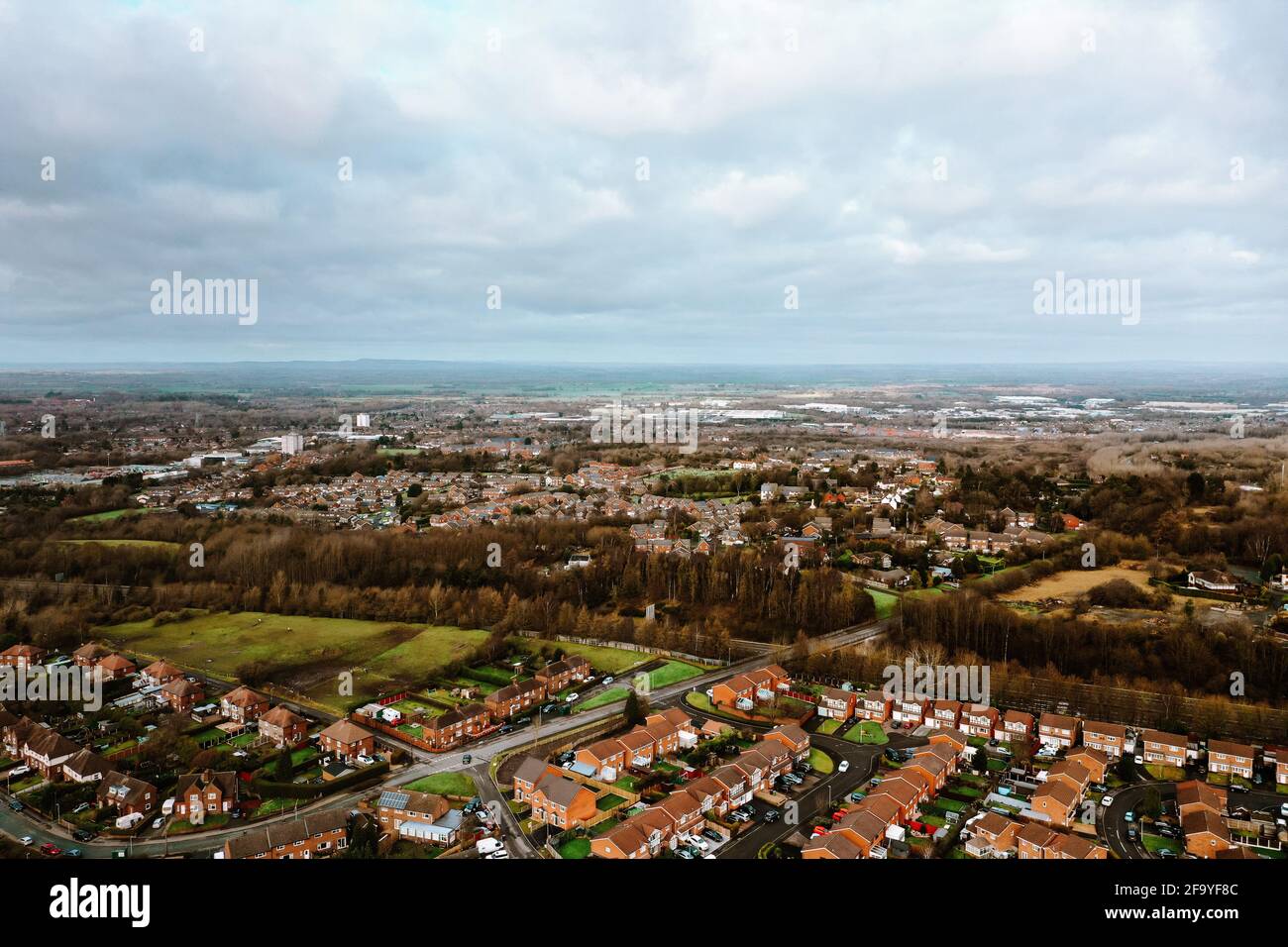 Telford from the skies hi-res stock photography and images - Alamy