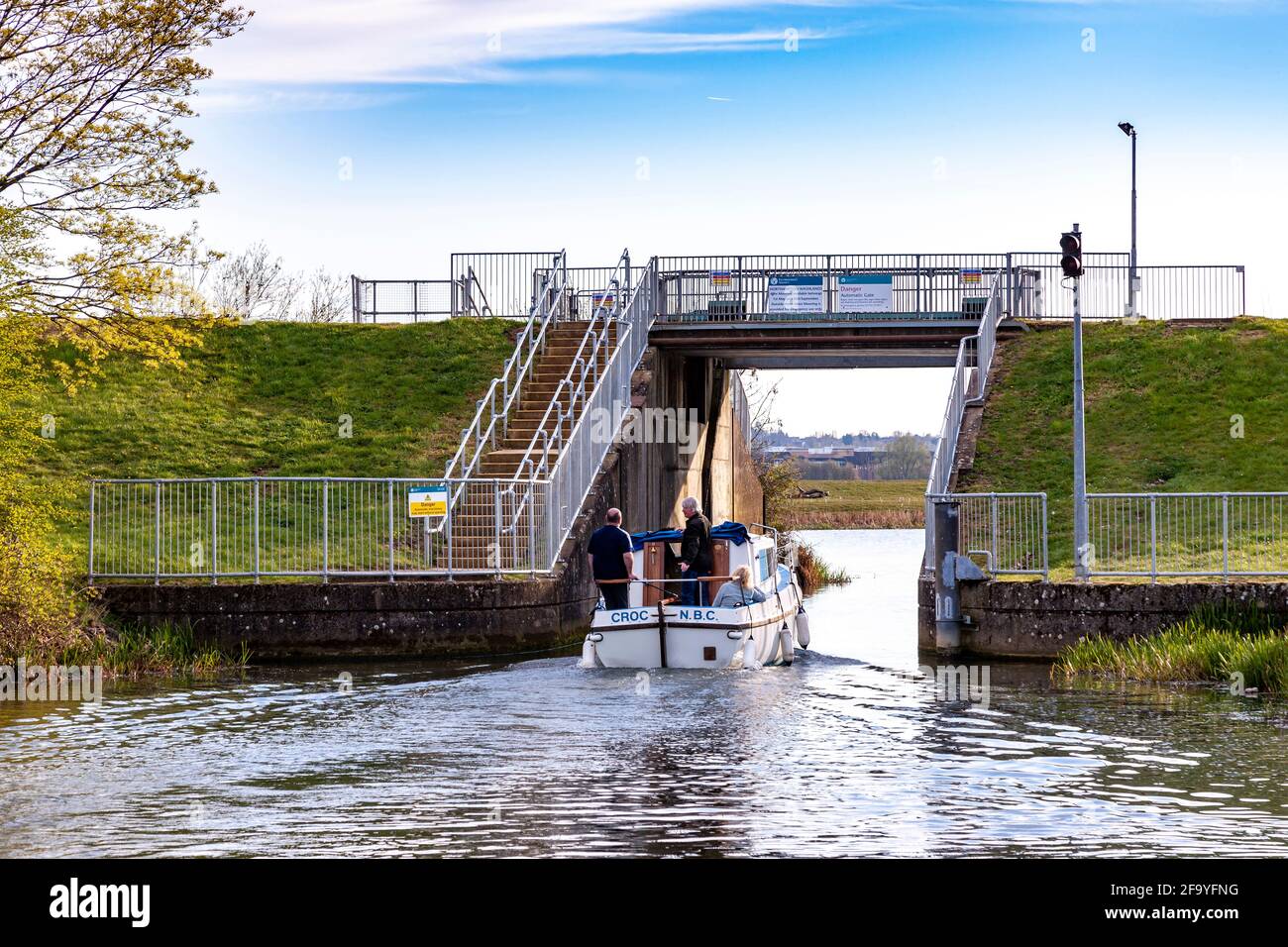 Weston favell lock hi-res stock photography and images - Alamy