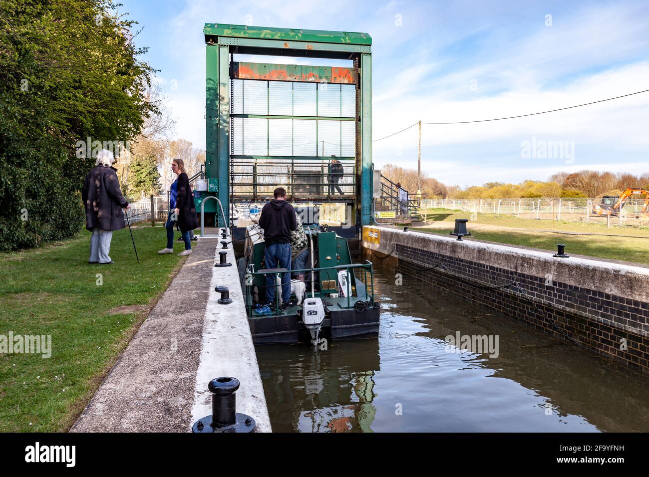 Weston favell lock hi-res stock photography and images - Alamy
