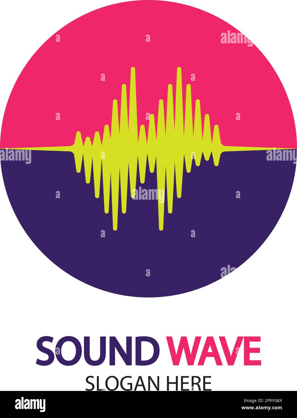 Sound Wave. Colorful sound waves for party, DJ, pub, clubs, discos ...