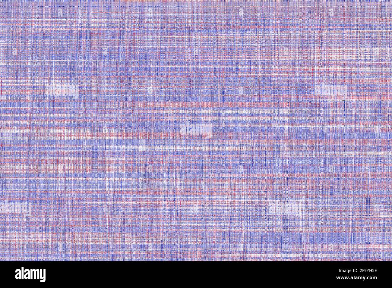 static graphic in red white blue color theme with lines and crosshatch ...