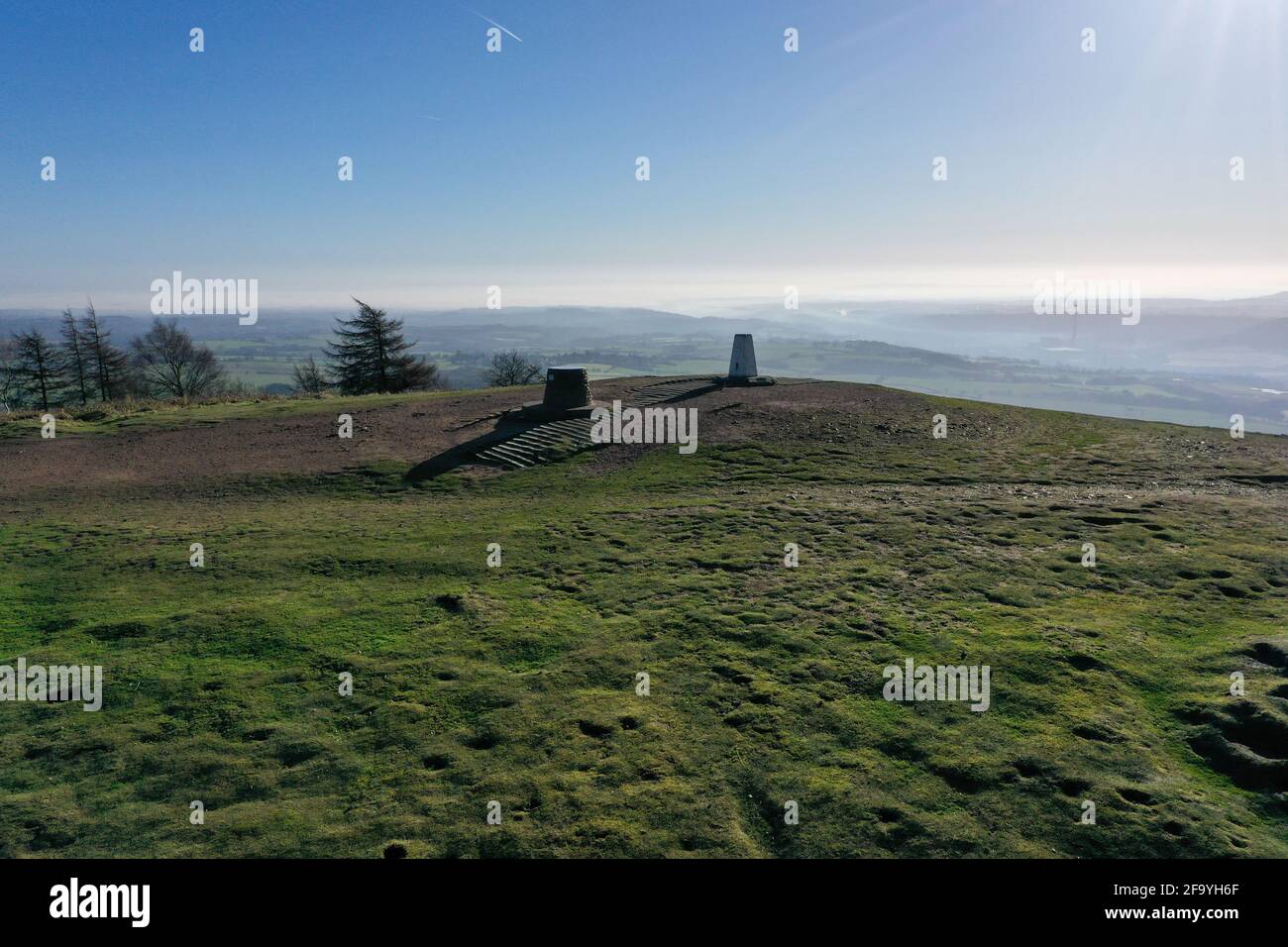 The Wrekin hill in Shropshire, a beautiful walk Stock Photo - Alamy