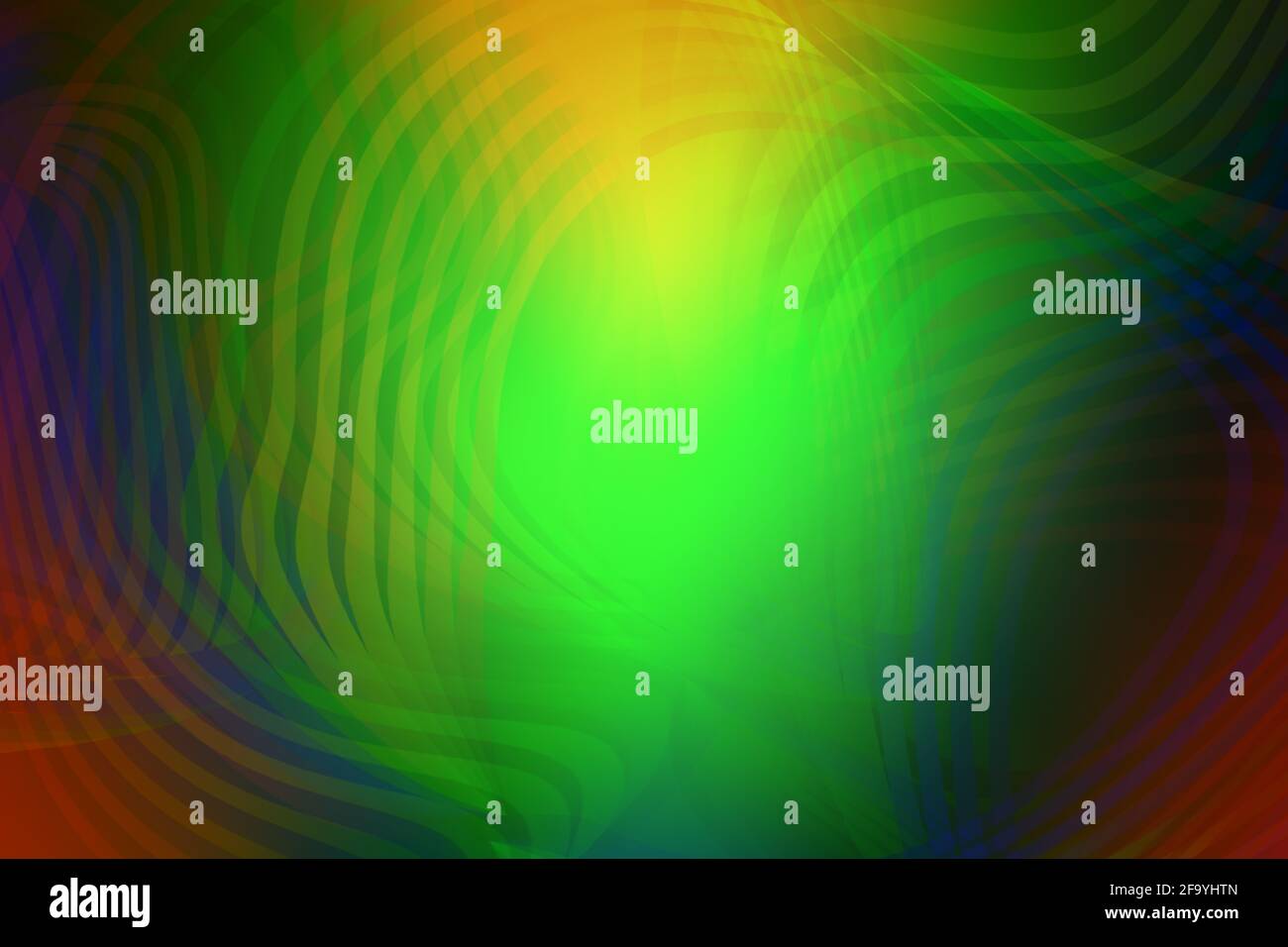 soft rainbow color curved shapes background illustration with gradient ...