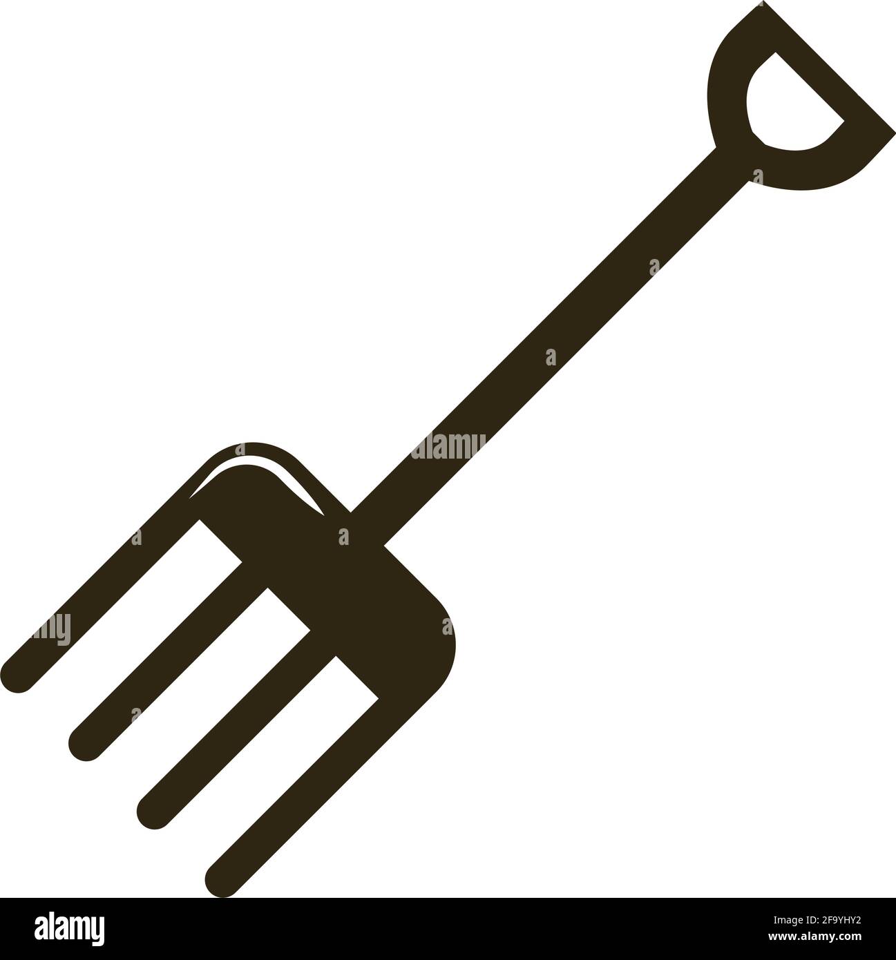 farm rake on white background Stock Vector Image & Art - Alamy